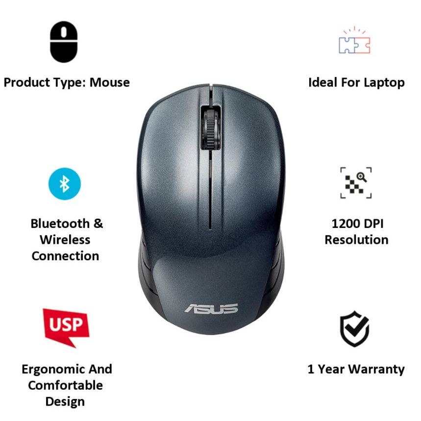 ASUS WT200 Wireless Mouse | Shopee Malaysia