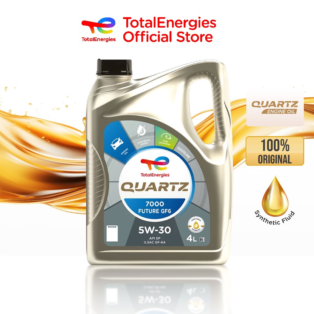 TotalEnergies Quartz 7000 Future GF6 Synthetic Based Engine Oil 5W-30 ...