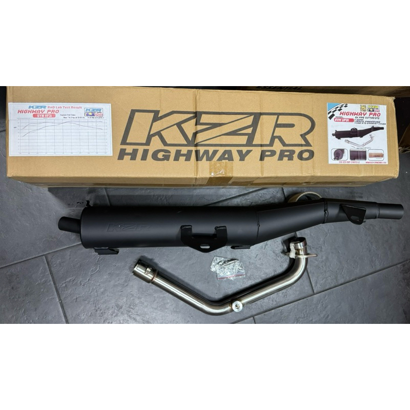 SYM VF3i KZR (HIGHWAY PRO)32mm RACING EXHAUST PIPE | Shopee Malaysia