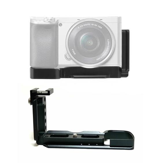 Sony A6400 A6300 A6100 L-Shaped Hand Grip With Arca-Swiss Cold Shoe ...