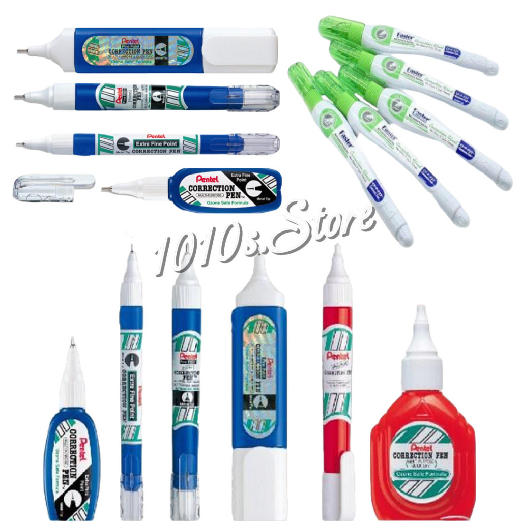 Correction Pen/Liquid Paper Pentel/Pemadam pen cecair/Correction Liquid ...