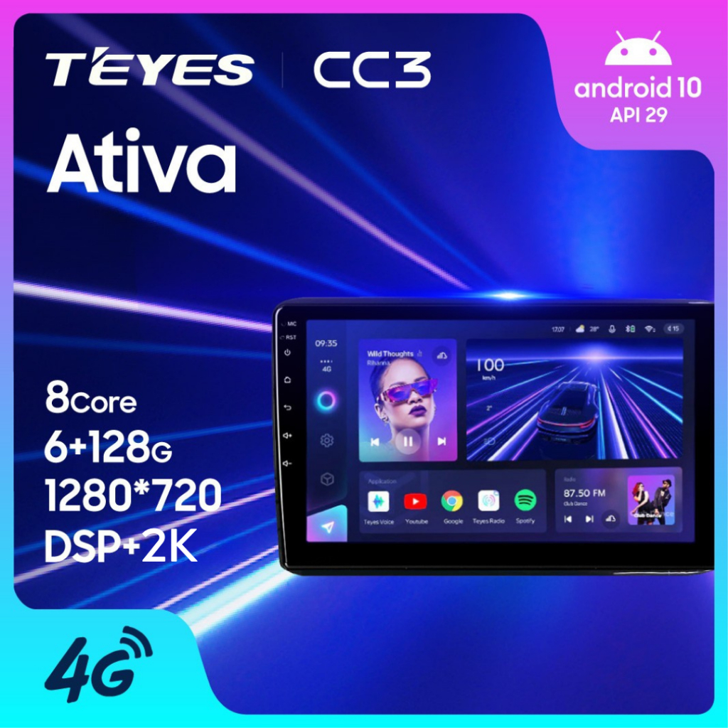 Teyes CC3 2K | Perodua Ativa | Plug & Play | Android Player | Car ...