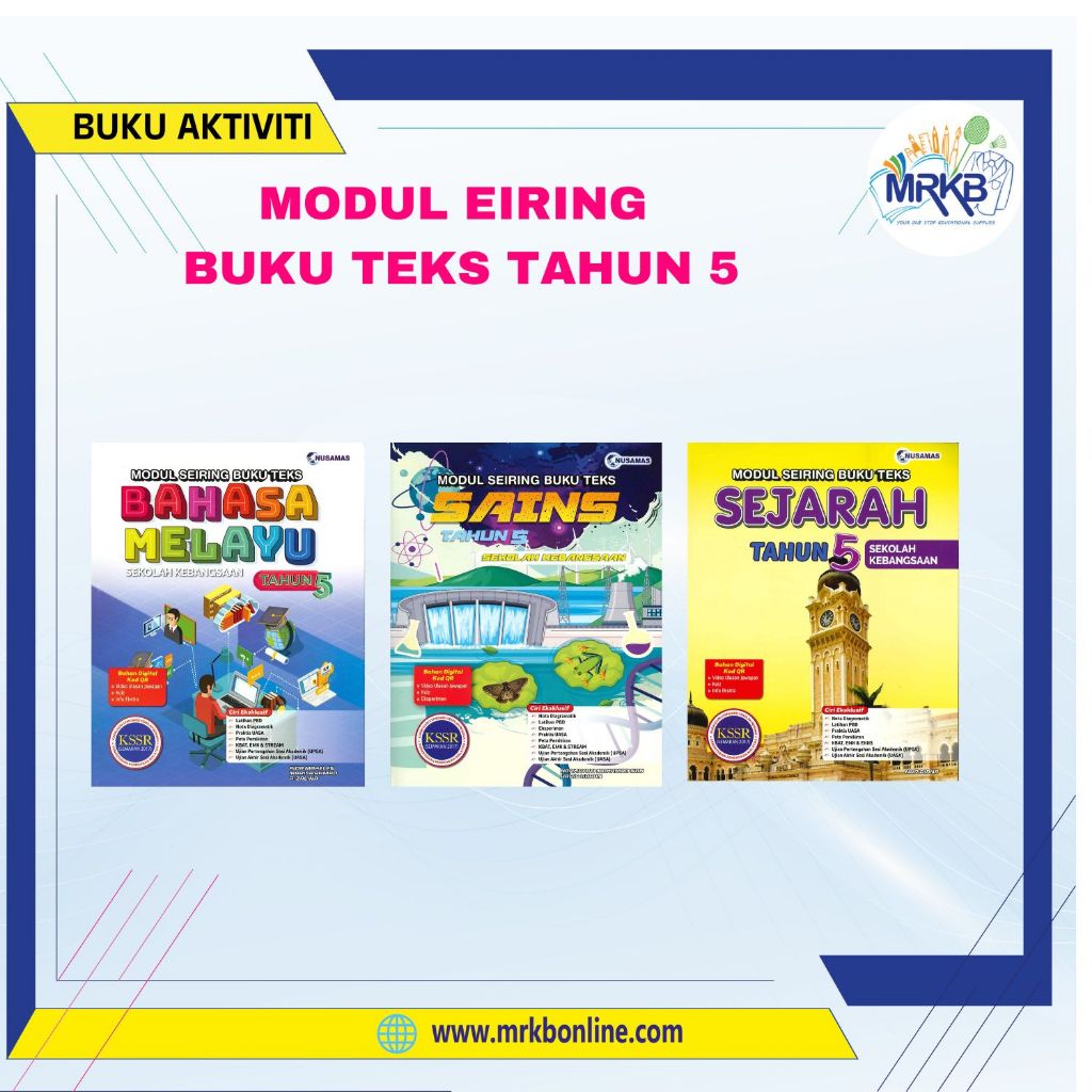 MODUL SEIRING BUKU TEKS TAHUN 5 | Shopee Malaysia