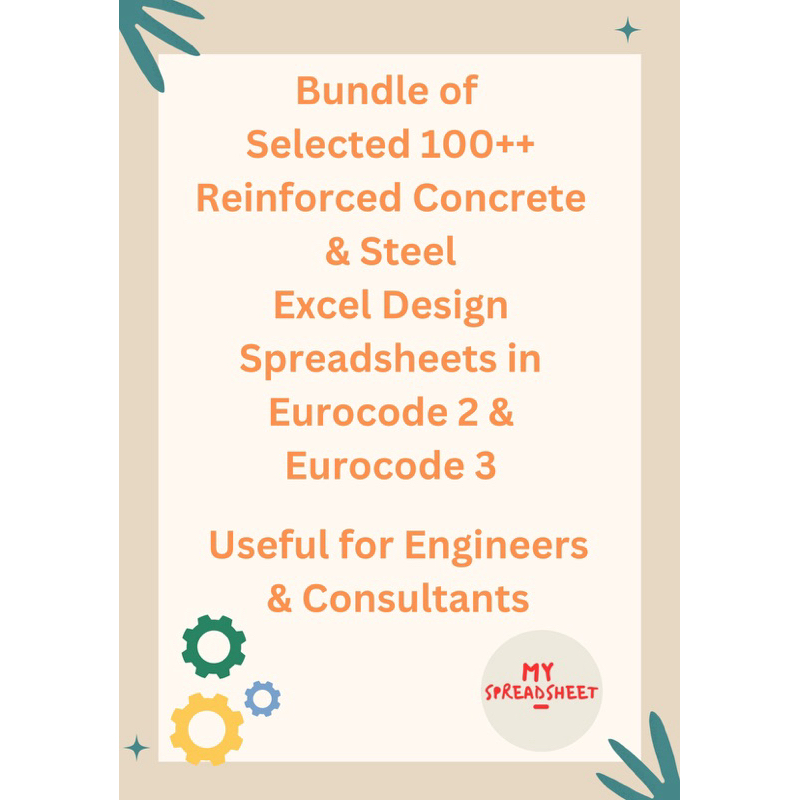 Bundle of Selected 100++ Reinforced Concrete & Steel Excel Design ...