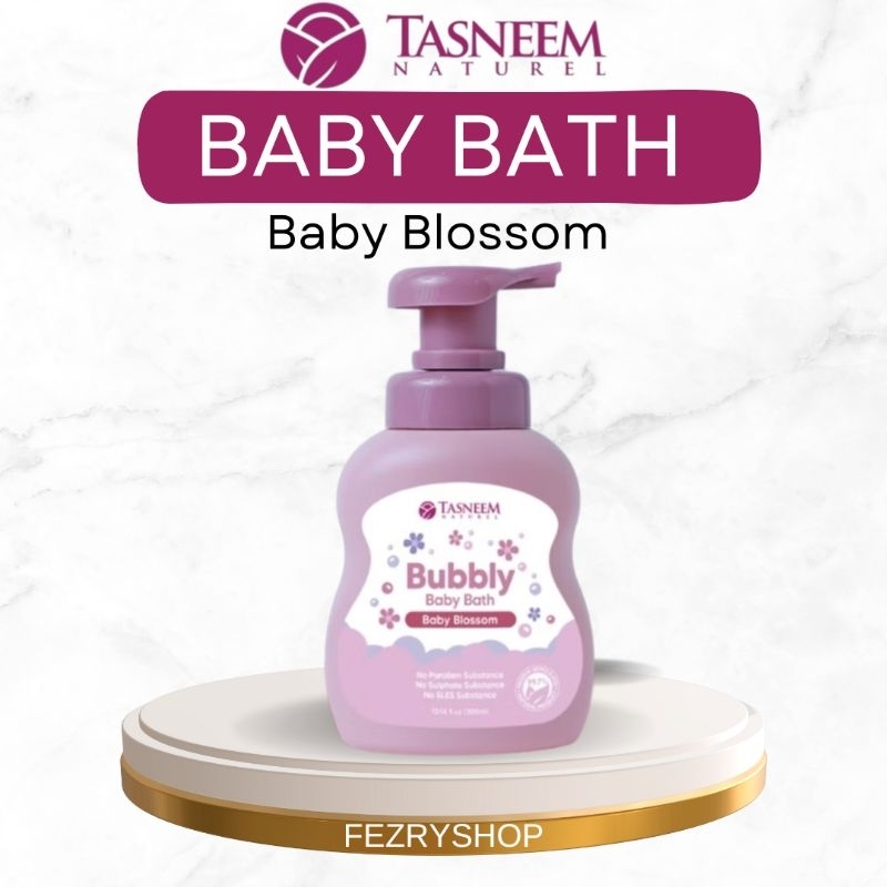 Tasneem Naturel Bubbly Baby Bath Baby Blossom Sabun Mandian Baby Body ...
