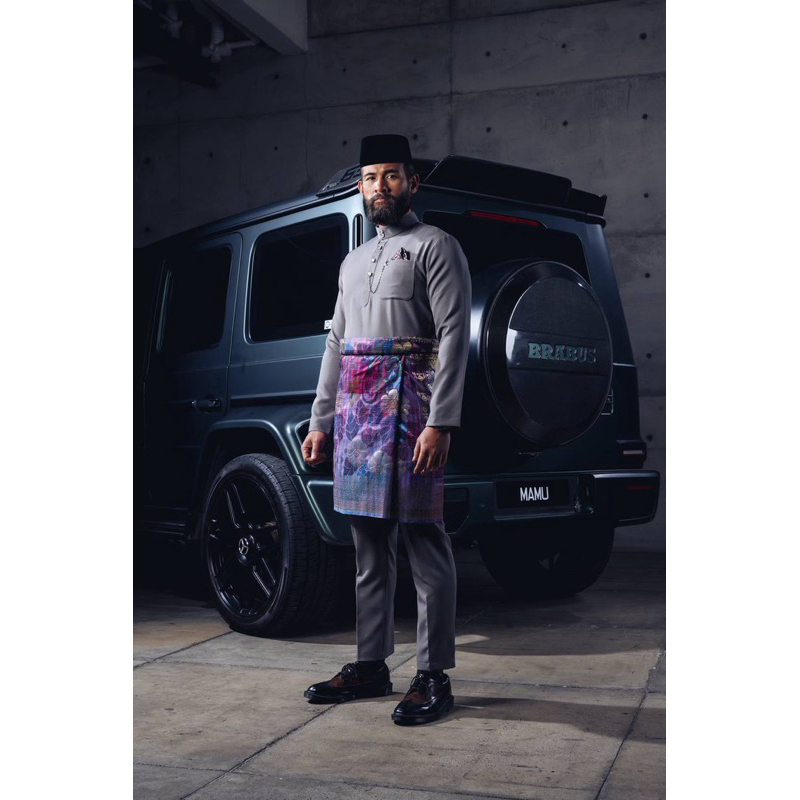 Elrah Exclusive Senna 2025 - Warm Grey Free Gift + Butang + Sampin ...