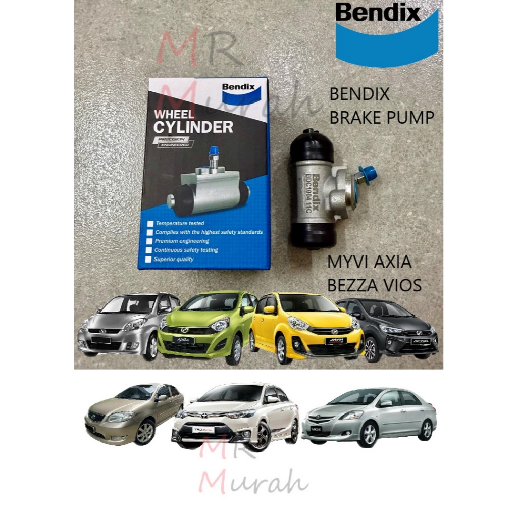 1pc - Bendix Rear Brake Pump Perodua Myvi lama lagibest icon gen3 Axia ...
