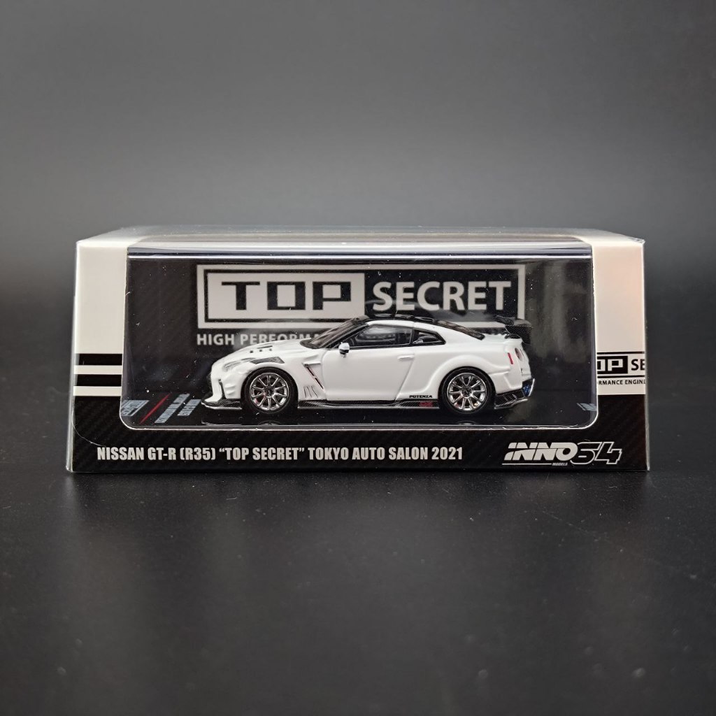 INNO64 - Nissan GT-R(R35) TOP SECRET - Tokyo Auto Salon 2021 - 1/64 ...