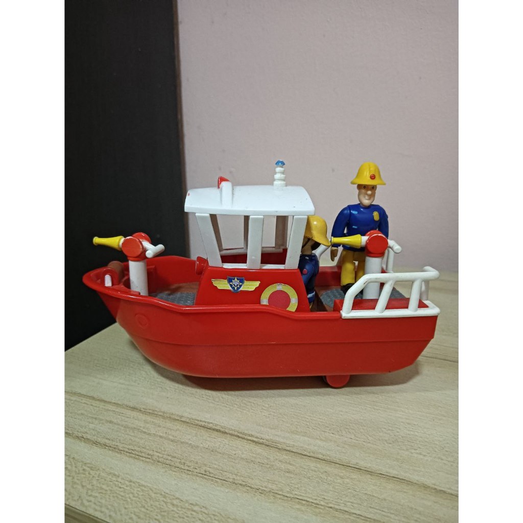 Fireman Sam And Titan Boat Preloved Toy | Shopee Malaysia