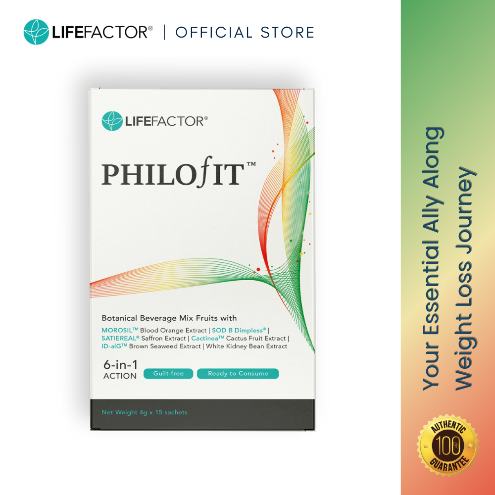 LIFE FACTOR®️ PHILOfIT Block CARB & FAT, Burn Fat, Reduce Cellulite & Swelling, Control Craving ...