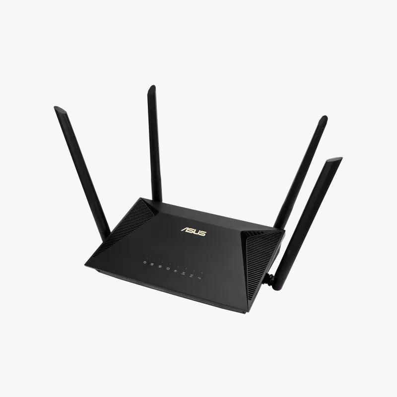 ASUS RT-AX53U AX1800 Dual Band WiFi 6 (802.11ax) Router supporting MU ...