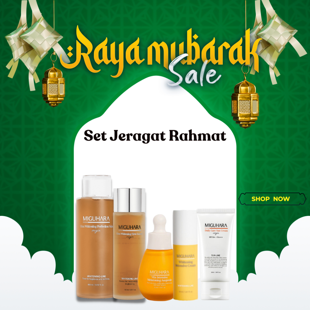 MIGUHARA SET JERAGAT [Rahmat Set] ( Toner + Essence + Ampoule ...