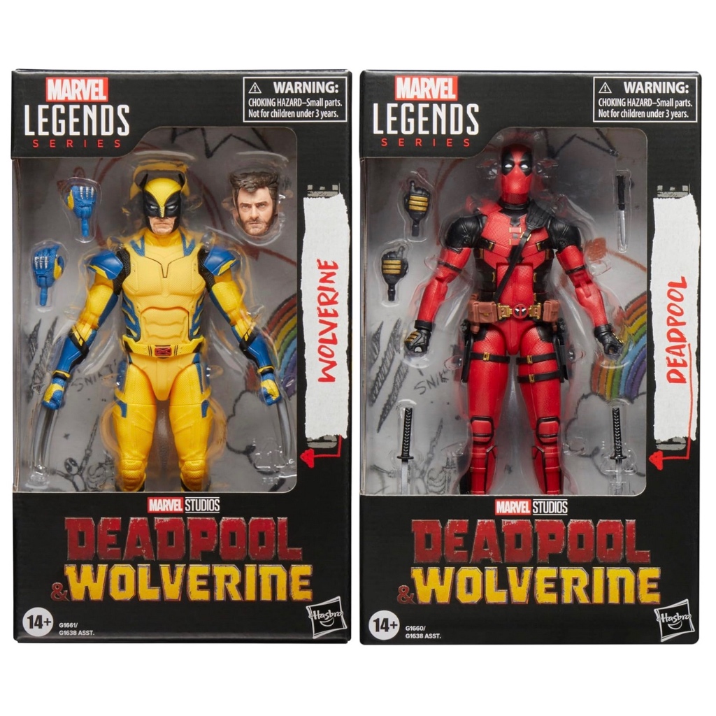 Marvel Legends Deadpool, Deadpool & Wolverine Collectible 6 Inch Action ...