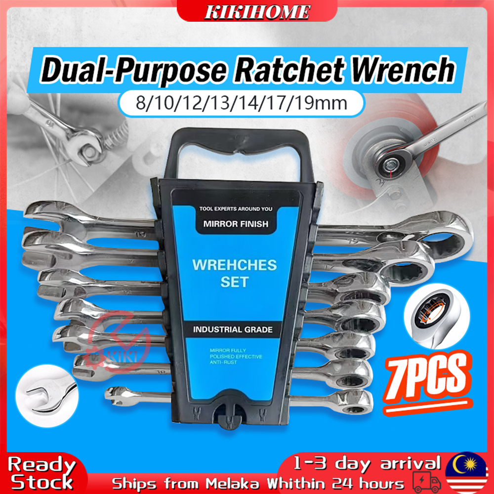 Ratchet wrench set 72-tooth design High Precision Smooth Operation ...