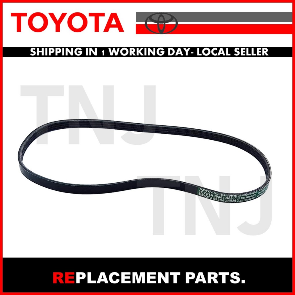 FAN BELT / TOYOTA LAND CRUISER PRADO RZJ120,RZJ125 (3RZ-FE Engine ...