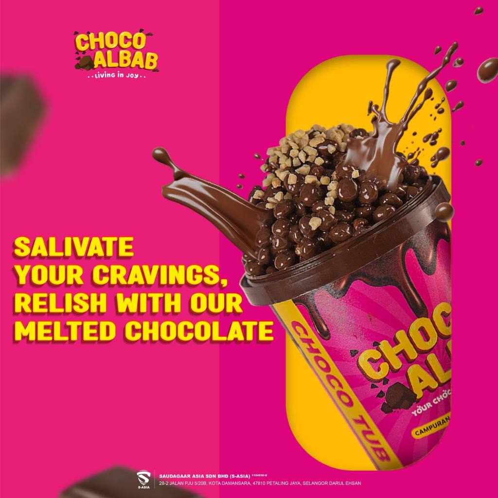 Choco Albab Choco Mini Crunch 250g Choco Jar Choco Tub - | Shopee Malaysia