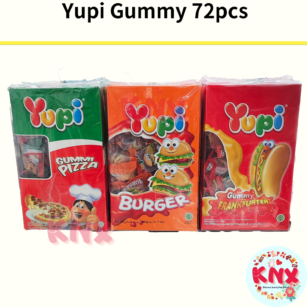 Yupi Gummy Candy 72pcs 504g/576g | Shopee Malaysia