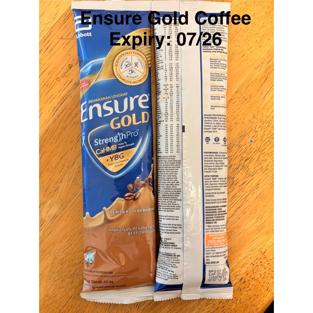 Ensure Gold Adult Complete Nutrition (1 sachet) | Shopee Malaysia