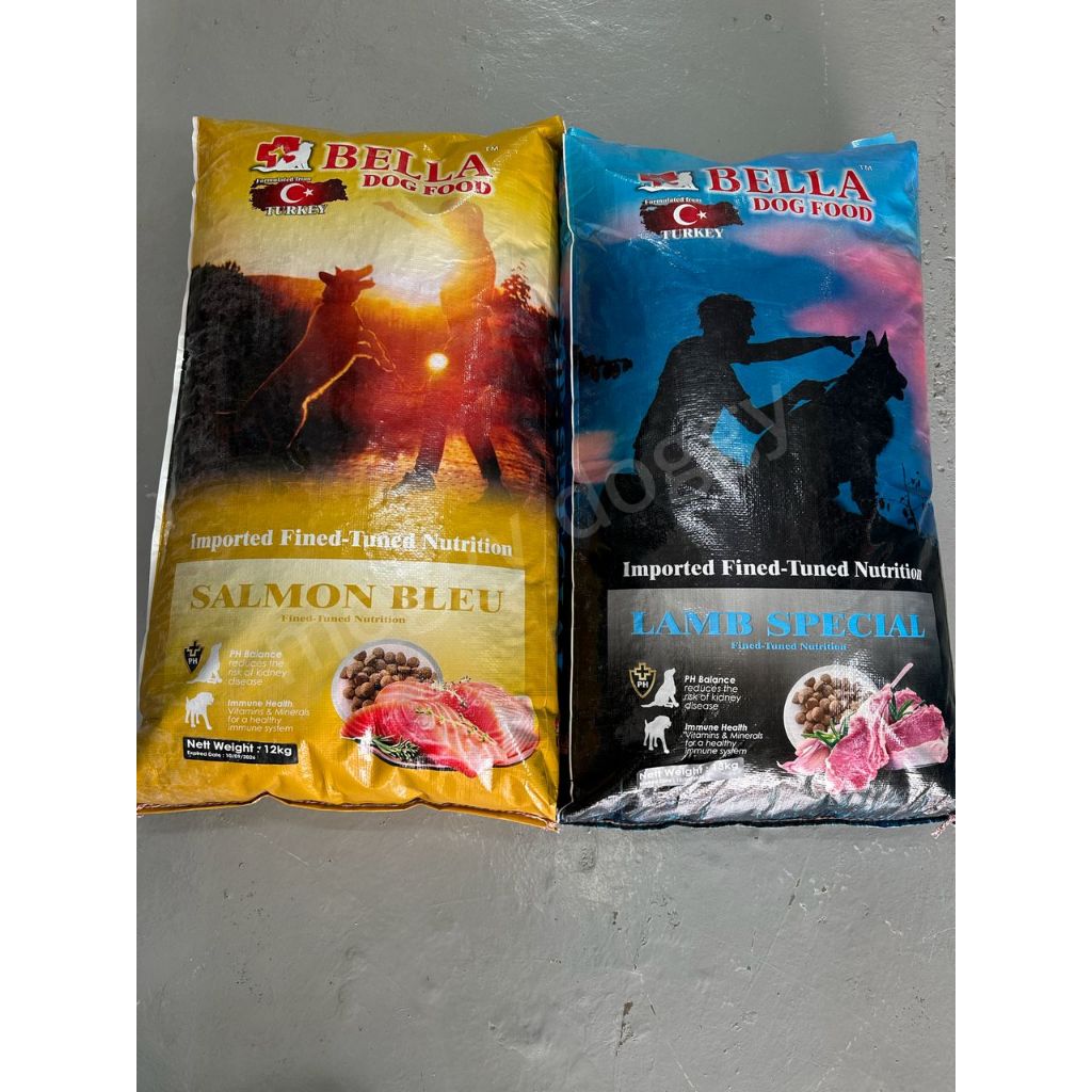 Bella Dog Dry Food - Lamb Special 13kg/ Salmon Bleu 12kg | Shopee Malaysia