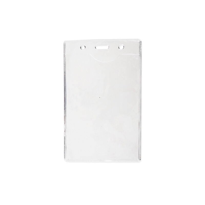 TRANSPARENT PVC ID CARD HOLDER SIZE 12.5 cm (H) x 8 cm (L) | Shopee ...