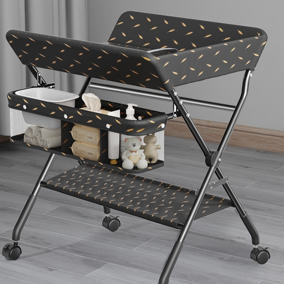 Diaper Changing Table Baby Care Table Bed Multi-Functional Foldable ...