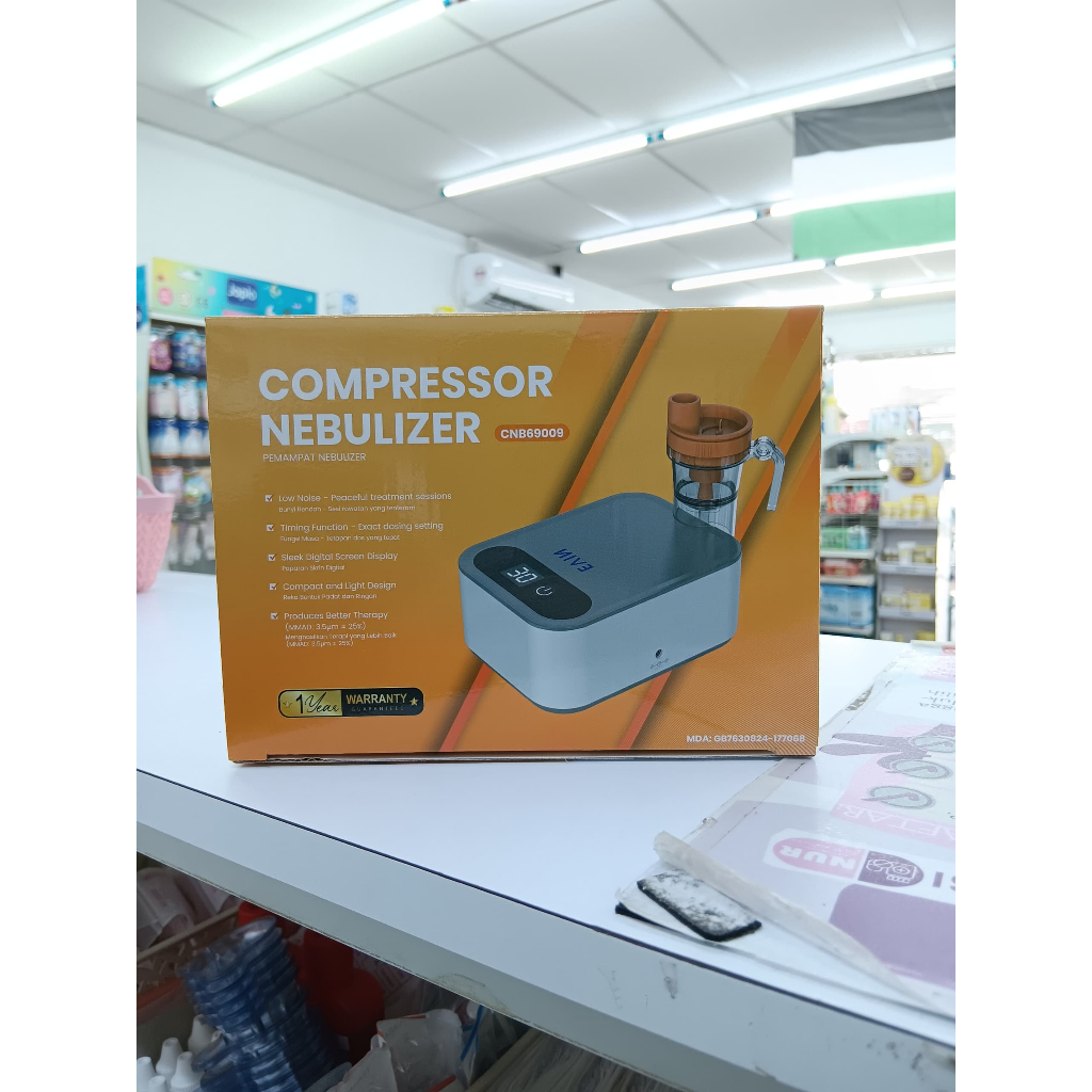 EVIN Compressor Nebulizer CNB69009 (1yrs warranty) | Shopee Malaysia