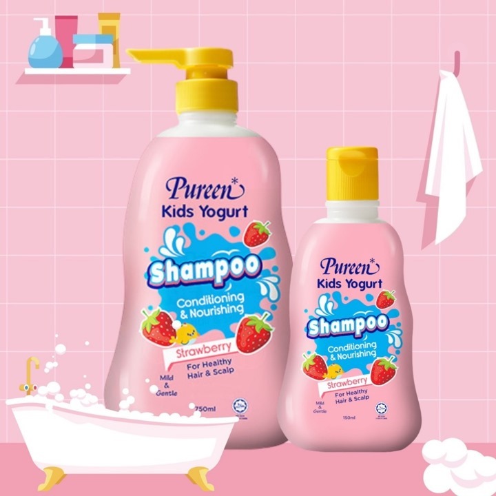 PUREEN KIDS YOGURT SHAMPOO | Shopee Malaysia