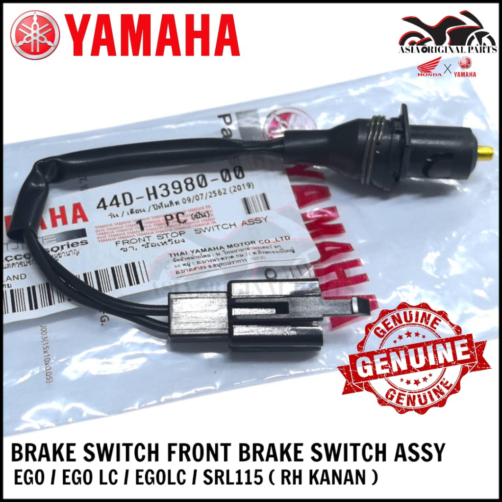 ORIGINAL THAILAND YAMAHA EGO EGO LC SRL115 BRAKE SWITCH 44D-H3980-00 ...