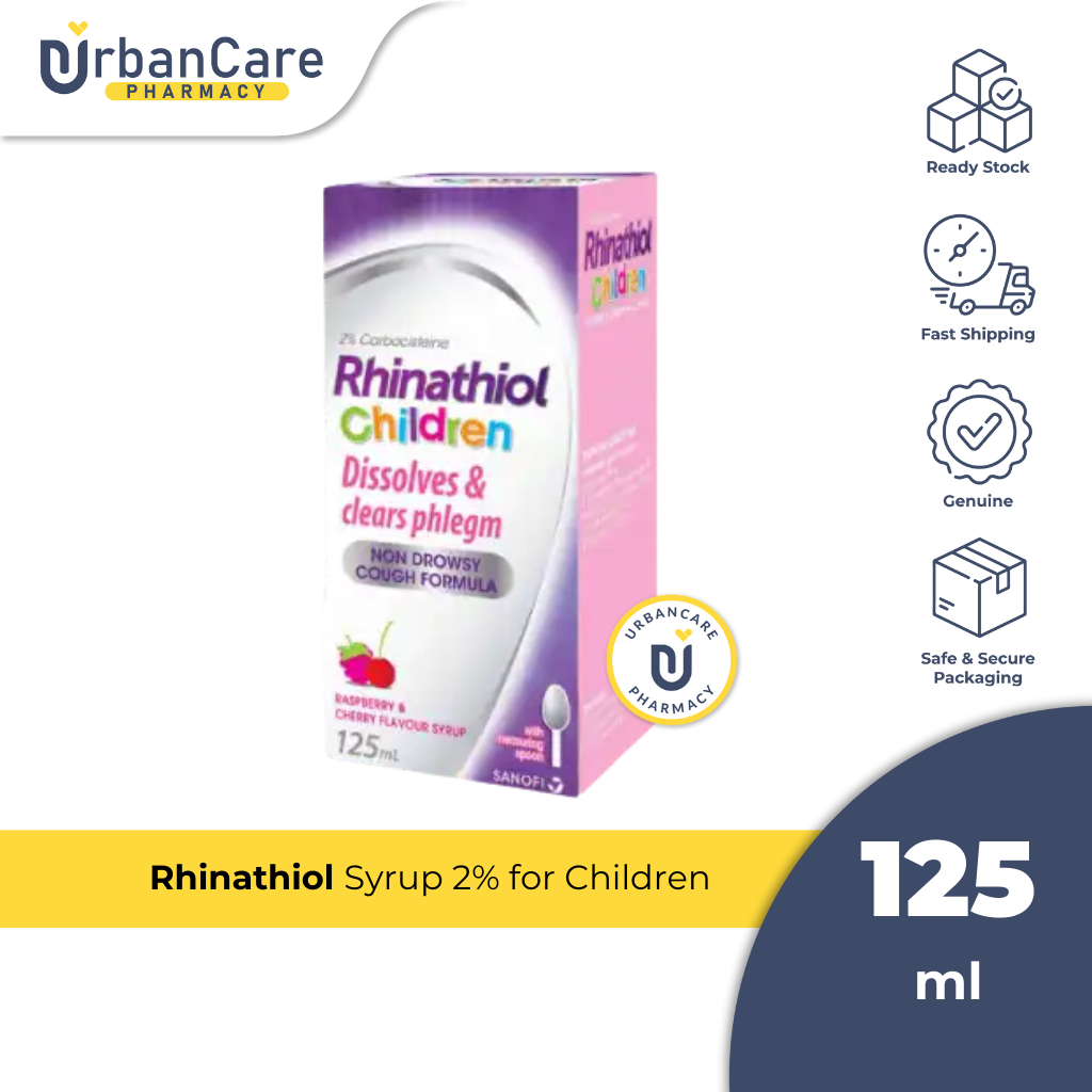 Rhinathiol Syrup 2% for Children 125ml | Shopee Malaysia