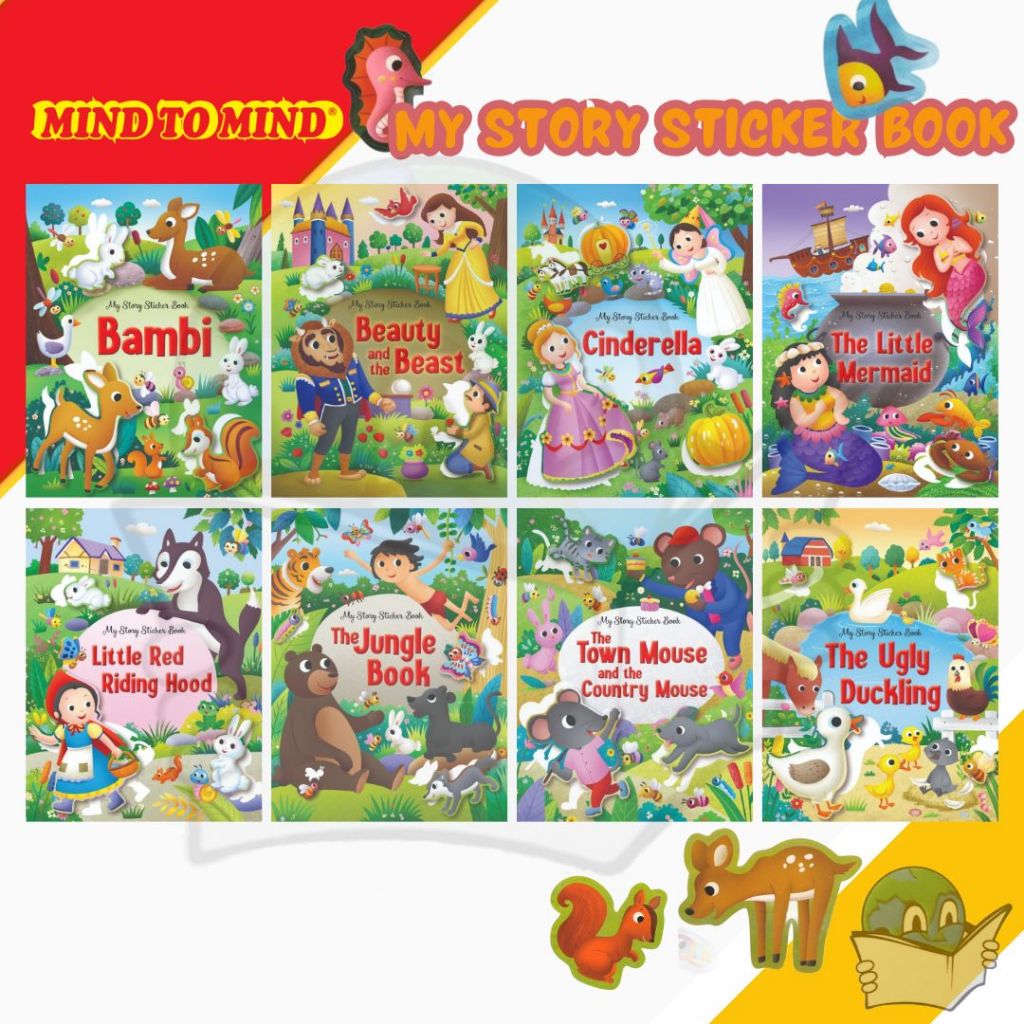 My Story Sticker Book [Mind to Mind] | Shopee Malaysia