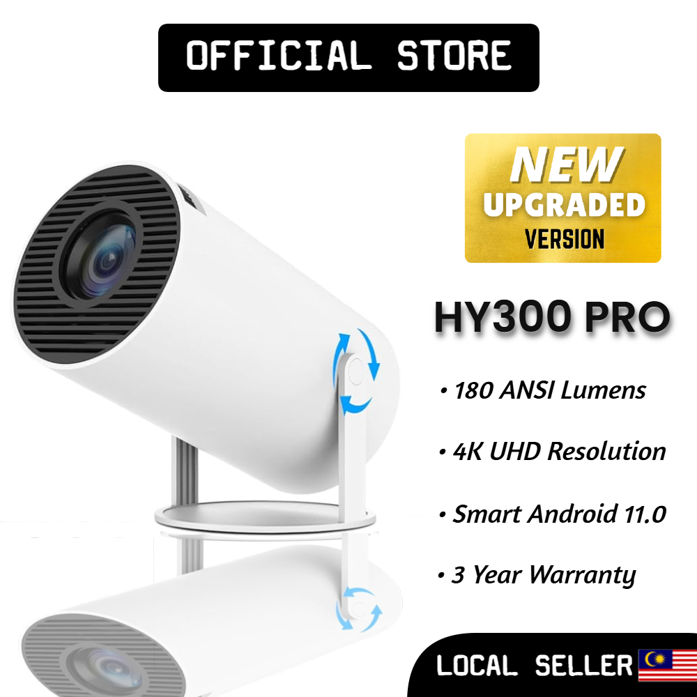 [NEW UPGRADE] HY300 Wireless Pro Wifi Bluetooth Cinema Android Mini Led ...