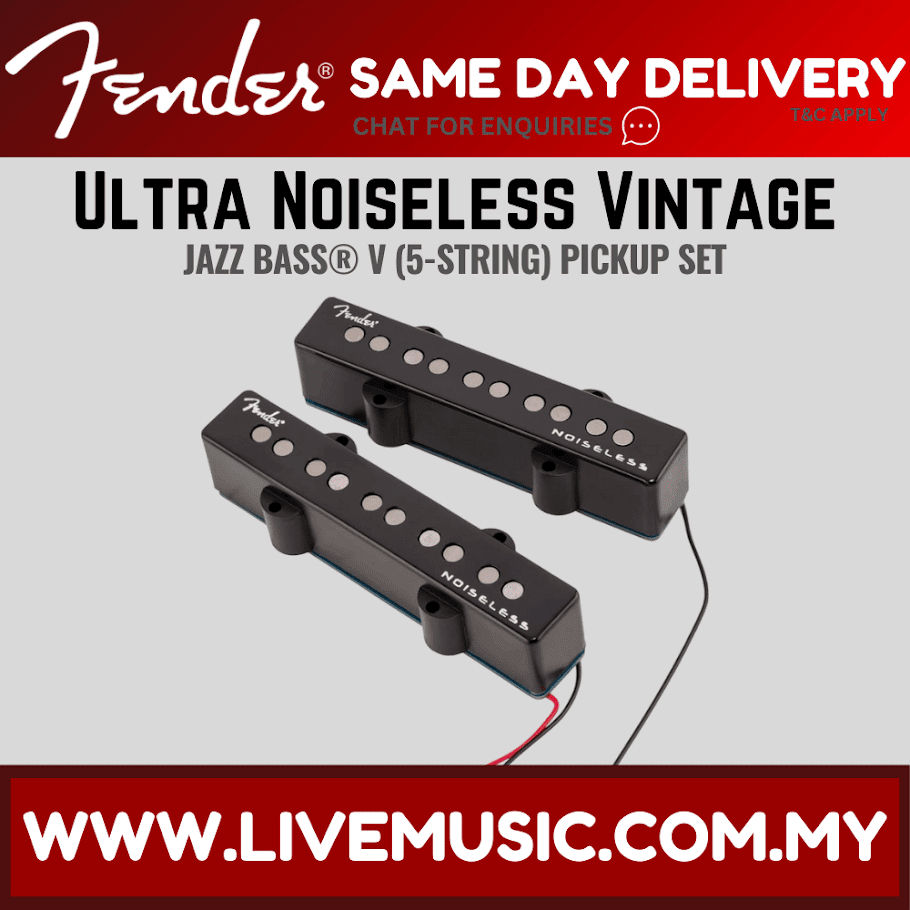 Fender Ultra Noiseless Jazz Bass 5-String Pickup Set | Shopee Malaysia