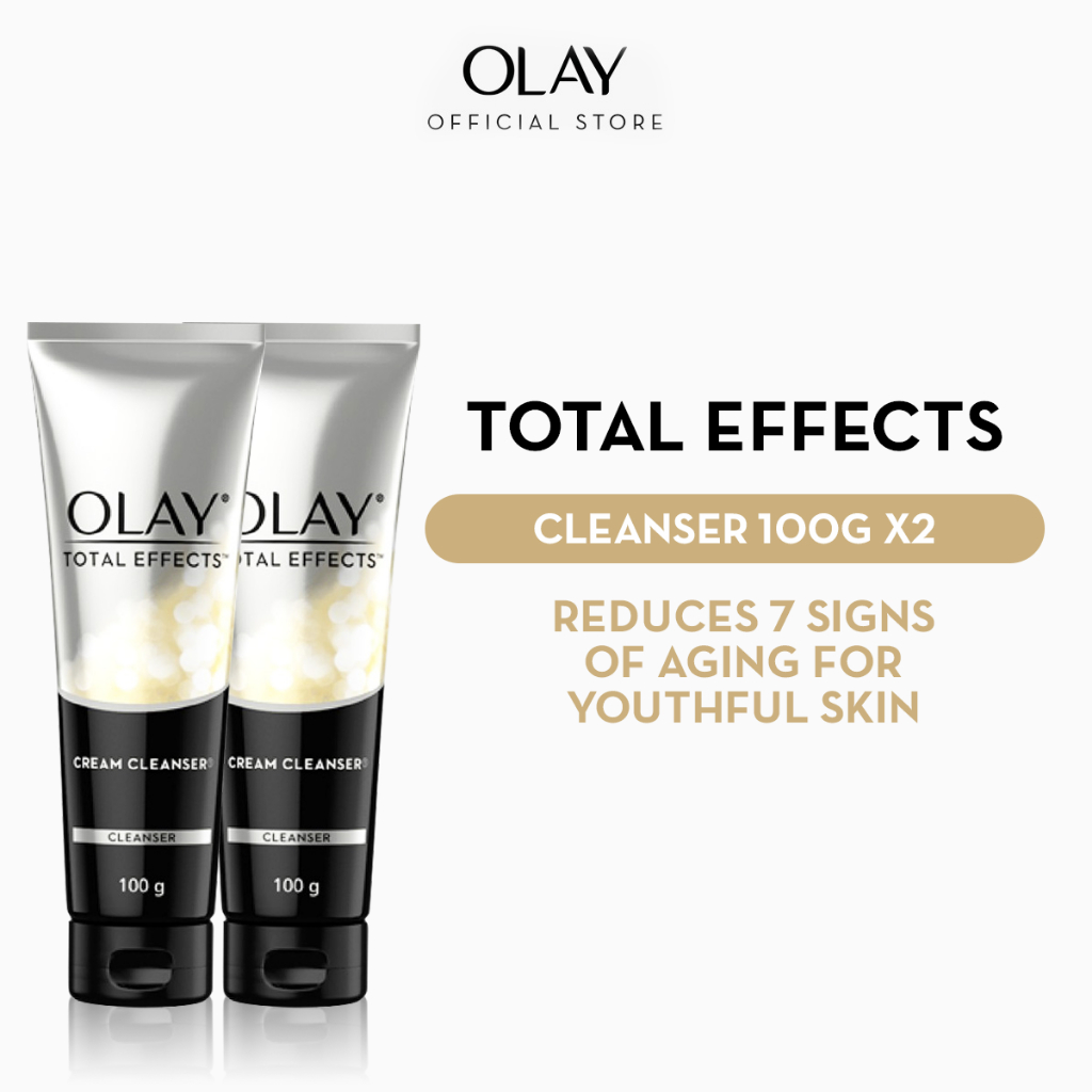 [Bundle of 2] Olay Total Effects Foaming Cleanser 100g | Shopee Malaysia