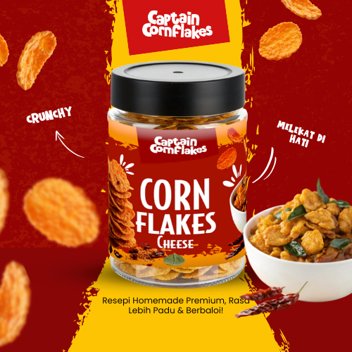 Corn Flakes Cheese Premium by Captain CornFlakes | Shopee Malaysia