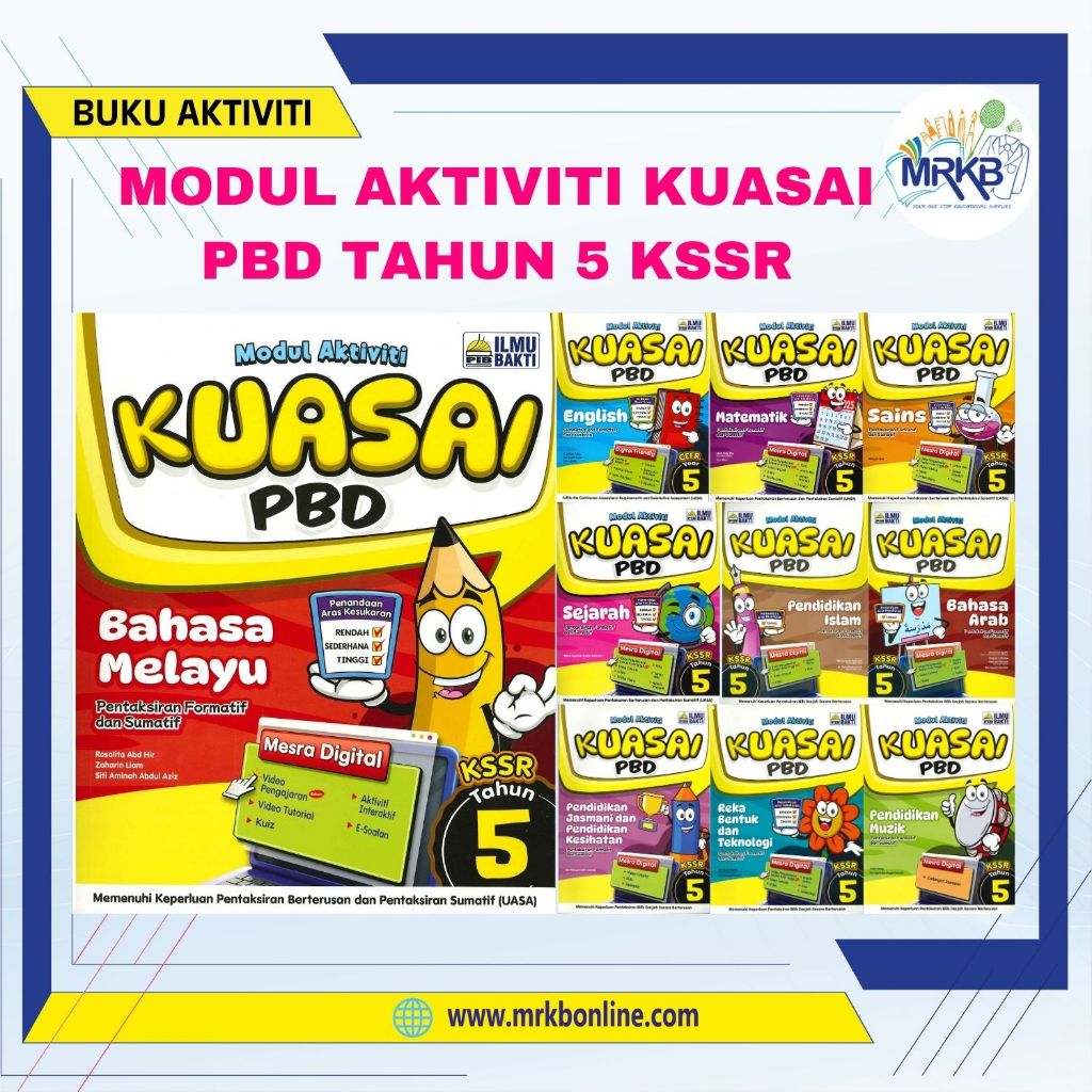 MODUL AKTIVITI KUASAI PBD TAHUN 5 KSSR | Shopee Malaysia