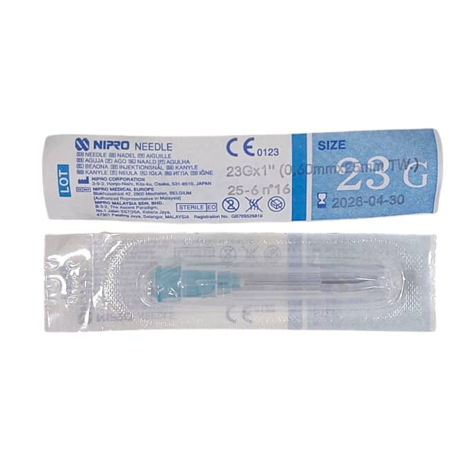 NIPRO NEEDLE 23G X 1in (25mm) 1pcs | Shopee Malaysia