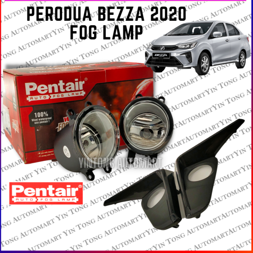 Pentair Perodua Bezza 2020 OEM Fog Lamp Spot Light | Shopee Malaysia