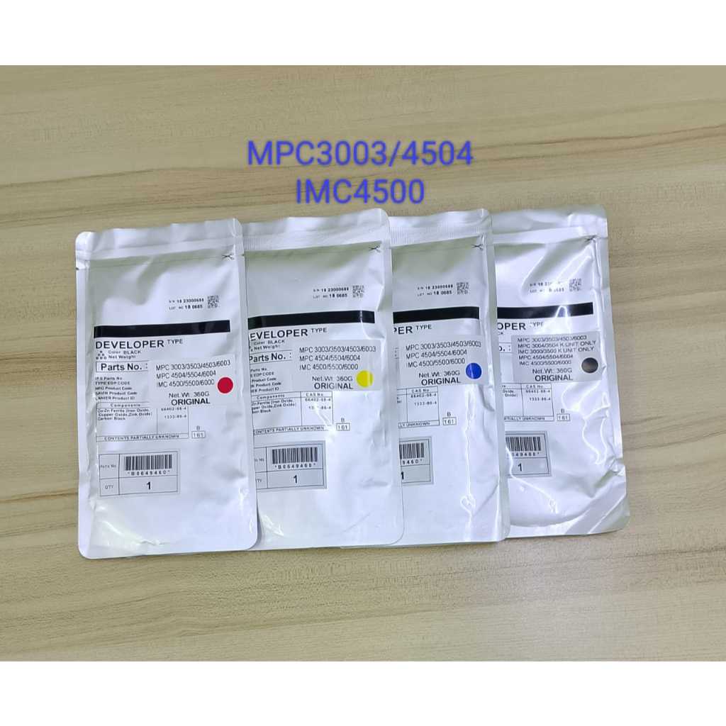 RICOH ORIGINAL DEVELOPER TONER MPC3003 MPC3503 MPC4503 MPC5503 | Shopee ...