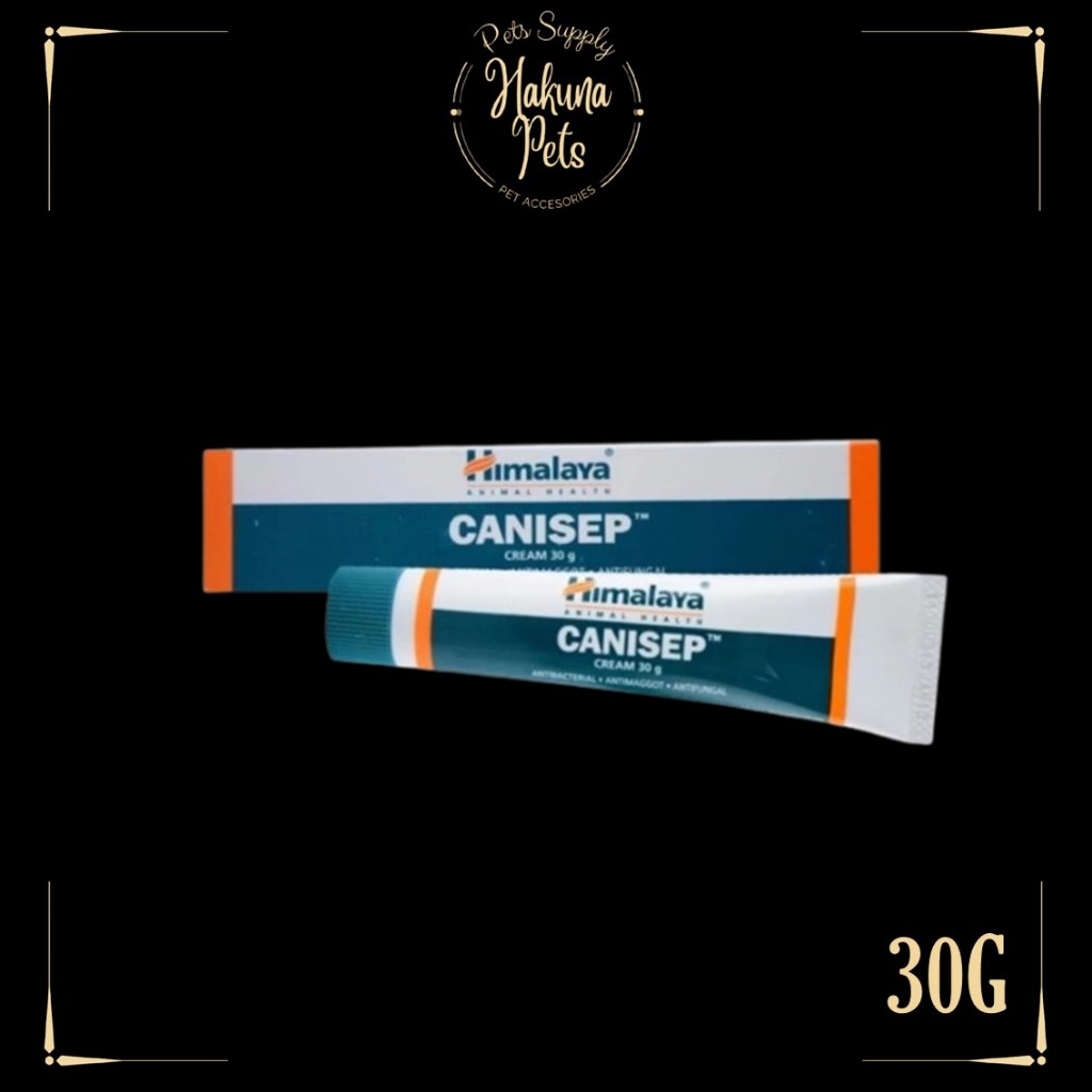 Himalaya Canisep Cream 30g Cat/Dog/Pets(cuts,dry/moist eczema, ringworm ...