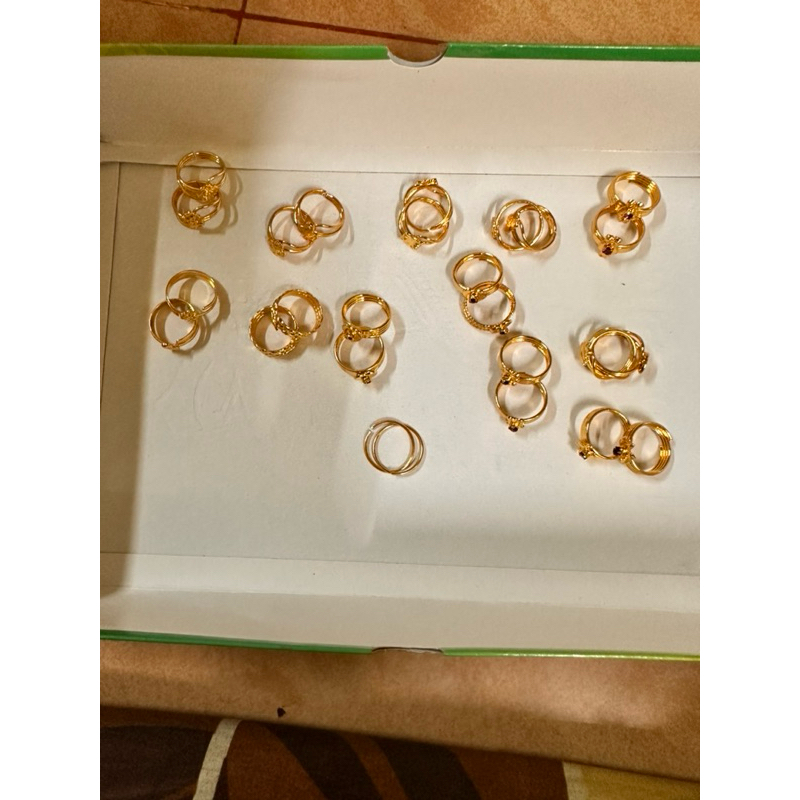 Indian Gold Plated Minji with Design ( pair ) | Shopee Malaysia