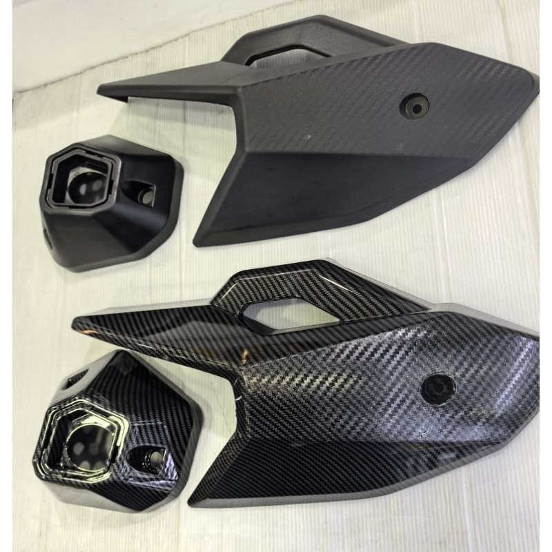 HONDA ADV160 ADV 160 EXHAUST PROTACT COVER & EXHAUST END CAP COVER ...