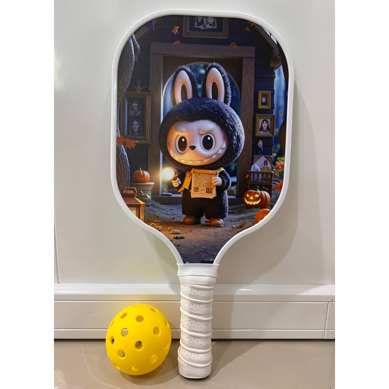Labubu pickleball paddle Zimomo pickleball paddle labubu Carbon Fiber ...