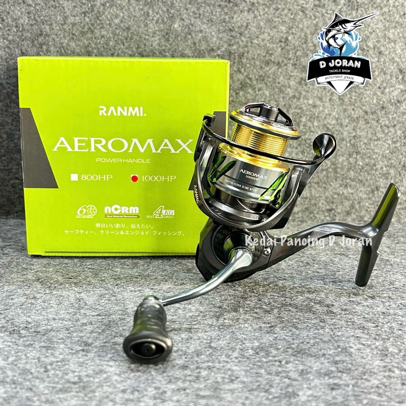 RYOBI RANMI AEROMAX HP SPINNING REEL | Shopee Malaysia