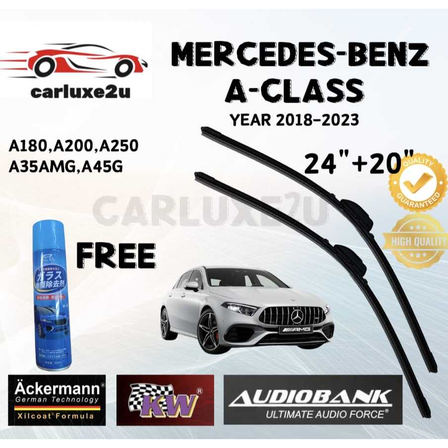 Mercedes-Benz A-Class Year 2018-2023 A180 A200 A250 A35AMG A45 Wiper ...