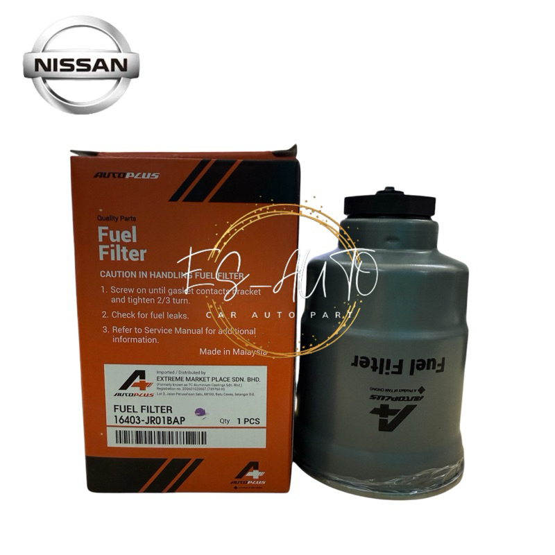 *Nissan D40t, D40L Navara Fuel Filter/ Petrol Filter/ Minyak Filter ...