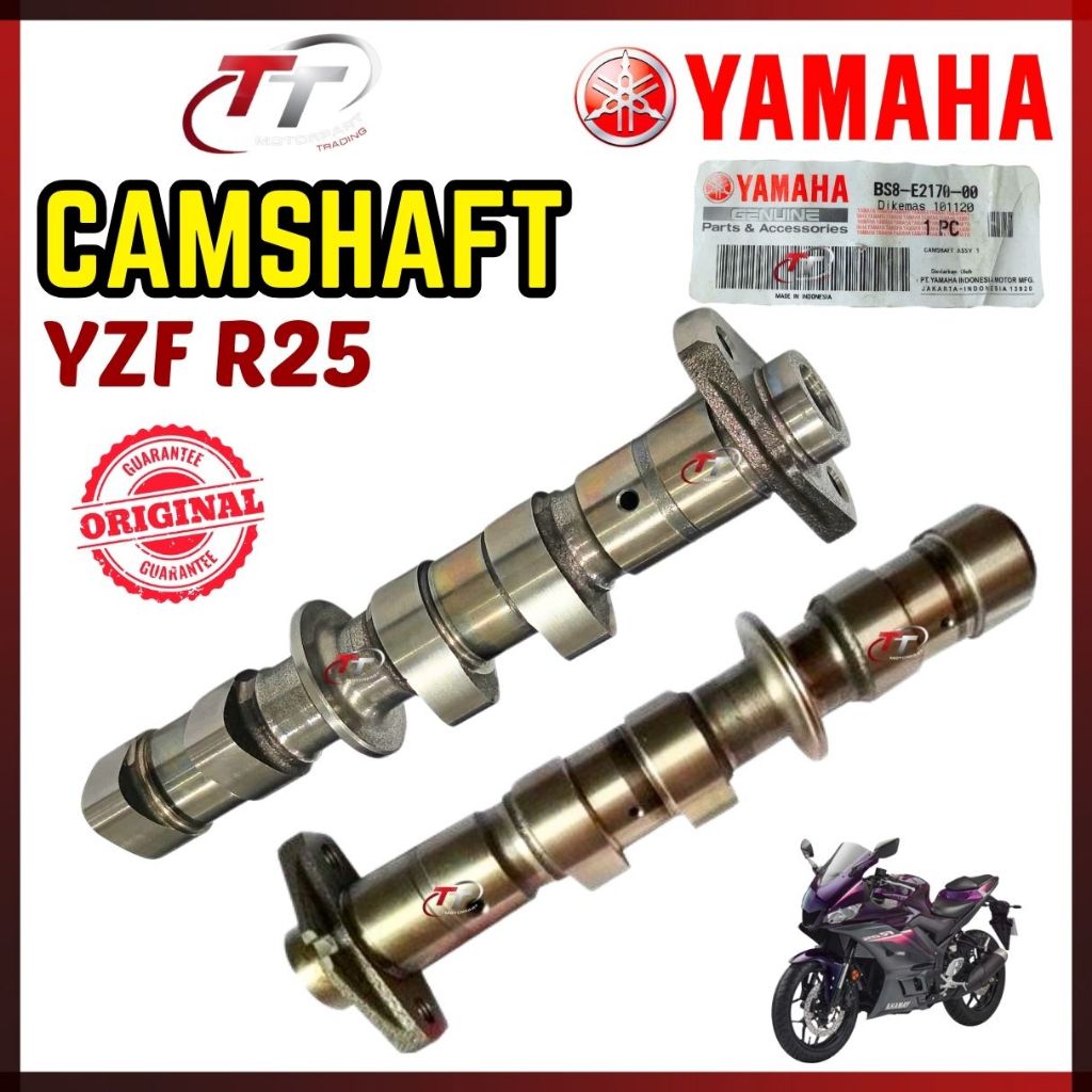 YZF R25 Camshaft Intake Exhaust Cam Shaft Kam Kem Sam Cem Sab Kamshaft ...