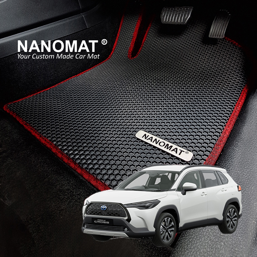 NANOMAT Honey Comb Toyota Corolla Cross 2020 - Present Car Mat/Carpet ...