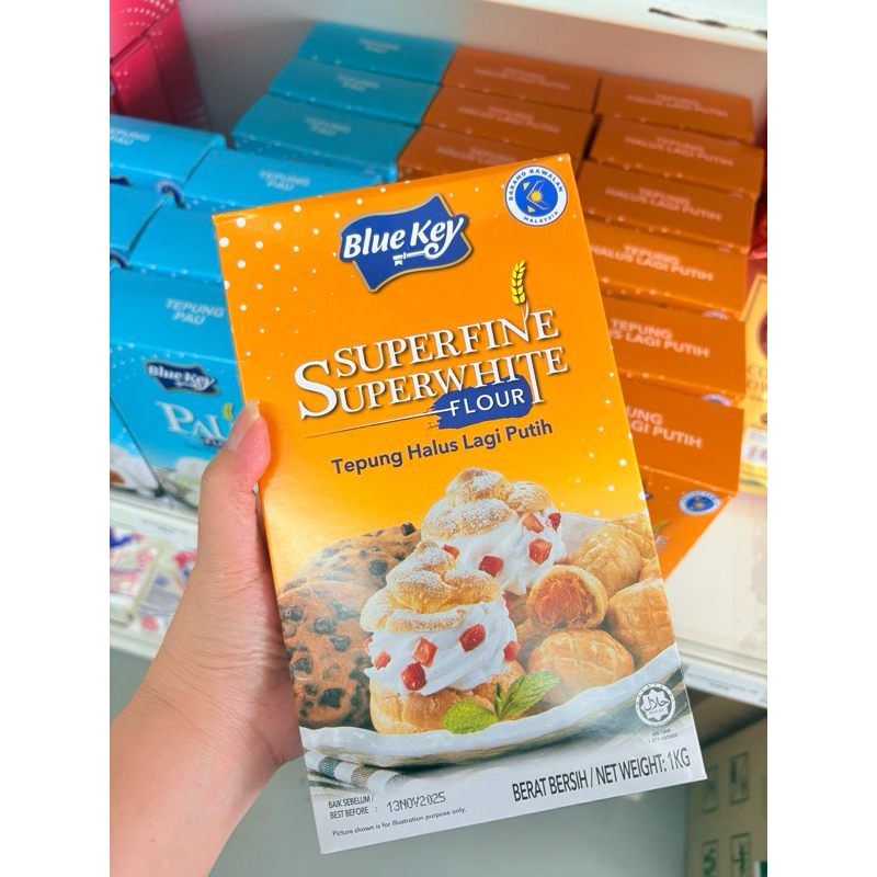 Blue Key Superfine Flour 1KG | Shopee Malaysia