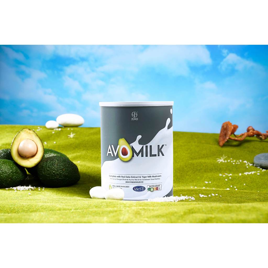 (HALAL) Xiao Healthy - Gluten Free AvoMilk (Avocado Milk complete with ...