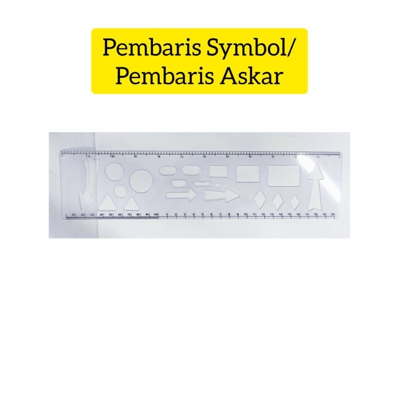 Pembaris Symbol / Pembaris Askar/ Scale Symbol | Shopee Malaysia